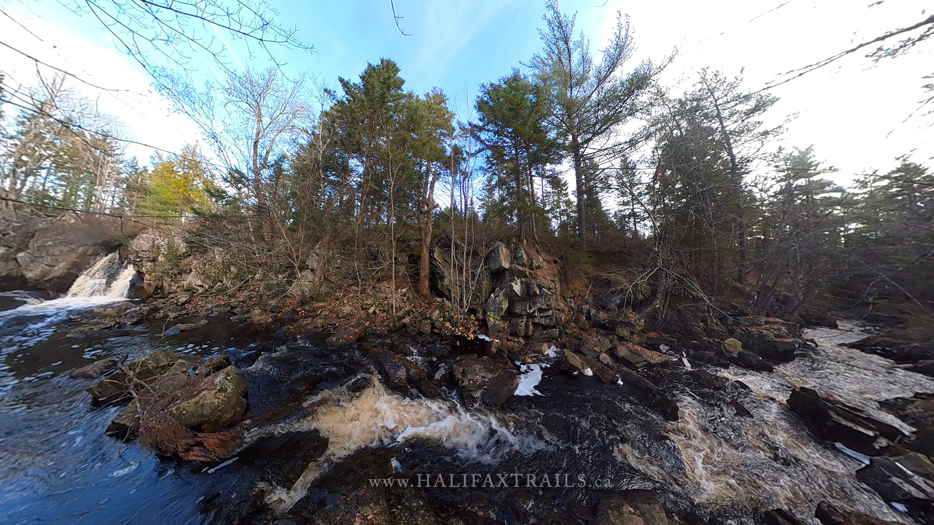 Johnson River Falls Trail Map, Guide & Virtual Tour | Halifax, NS